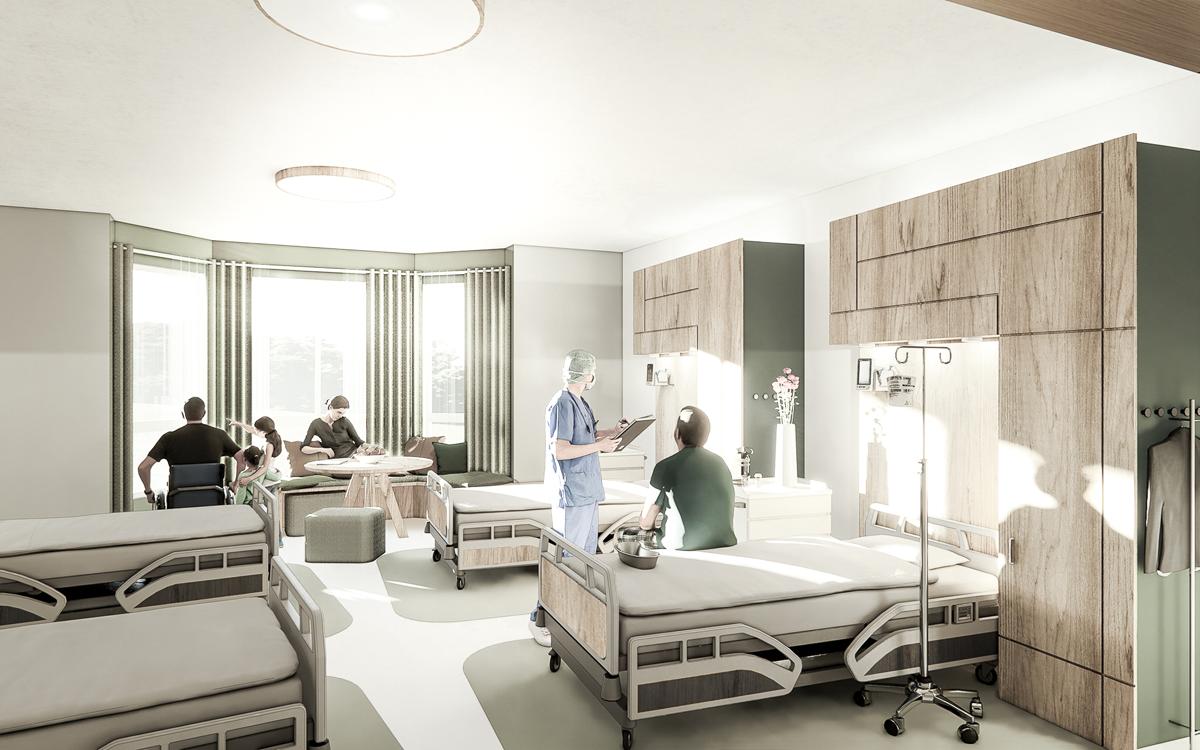 Refurbishment of the nursing stations of LKH Weststeiermark in ...